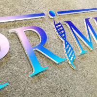 China Indoor Reception Solid Acrylic Letter Sign 3mm-20mm Thickness For Shop for sale