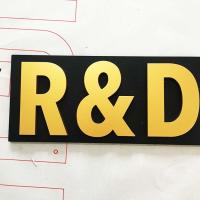 China Business Logo Clear Plastic Letters For Signs Indoor Decoration for sale