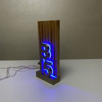 China Led Backlit Light Up House Number Signs Highspan For Apartment Offices for sale
