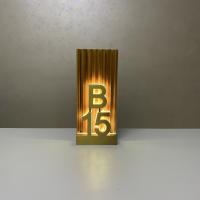 China Led Backlit Light Up House Number Signs Highspan For Apartment Offices for sale