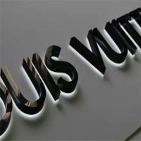 China Shop Name Storefront Sign Waterproof IP65 Acrylic Led Sign Boards for sale