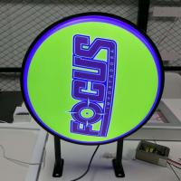 China Outdoor Anti UV Vacuum Forming Light Box Signage Thermoforming Double Sided for sale