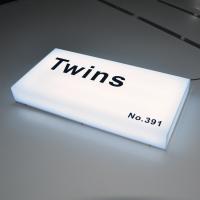 China Square Led Acrylic Lightbox Sign CE ROHS for sale