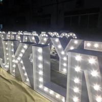 China LED Big Marquee Letter Sign Aluminum Metal Marquee Letters UL for sale