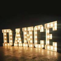 China HIGHSPAN Vintage Marquee Letter Sign 4ft With Light Bulbs for sale
