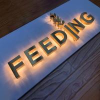 China OEM ODM Restaurant Sign Board Advertising Reverse Channel Letters for sale