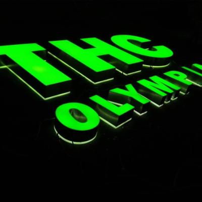China 50000 Hours Lifespan LED Sign Channel Letter Sign High Brightness Durable Weather Resistant Commercial Advertising Display for sale
