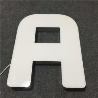 China Business Light Up 3D Letter Sign Retail Store Signboard DC12V for sale