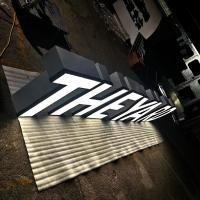 China Attractive Durable 3d Letter Sign Led Channel Acrylic Restaurant Board 3mm for sale