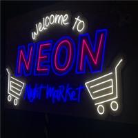 China Indoor/Outdoor Double Sided LED Sign SMD5050 Light Source for Eye-Catching Advertising for sale