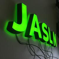 China Large Alphabet LED Acrylic Letters Logo Super Bright Outdoor Waterproof for sale
