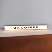 China Stainless Steel Single Sided Light Box Signage 3D Signboard Outdoor Advertising for sale