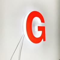 China Front Lit 3D Letter Sign Board Full Body Lighting for sale