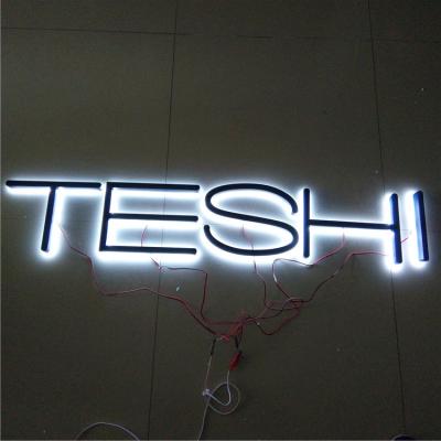 China Business Enseigne Lumineuse 3D Letter Sign Edge Lit for sale