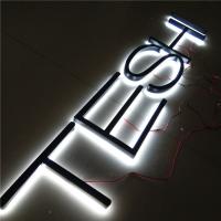 China Business Enseigne Lumineuse 3D Letter Sign Edge Lit for sale