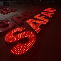 China Punched Hole Light Up Led Channel Letters Outdoor Giant Waterproof IP67 for sale