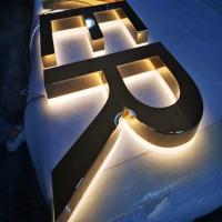 China Fabricated Retail Store Logo 3D Letter Sign 3cm-15cm Depth for sale