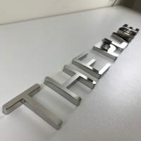 China Customzied Storefront Silver Mirror 3D Letter Sign Backlit FrontLit for sale