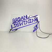 China Drop Shipping Custom Neon Sign Brain Lighting Letter With Acrylic Board for sale