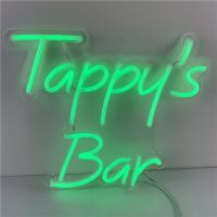 China Indoor Acrylic Letter RGB Led Neon Sign 12VDC Custom Neon Bar Lights for sale