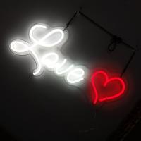 China UL Custom Neon Wedding Sign Love Neon Channel Letters For Wall for sale