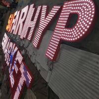 China 3D Illuminated Channel Letter Sign Board 20-200mm Thick for sale