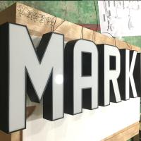 China Advertising Led 3D Market Illuminated Channel Letter IP67 Waterproof for sale