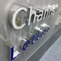 China Aluminum Trim Cap Channel Letter Sign Front Lit 6500K 4500k for sale