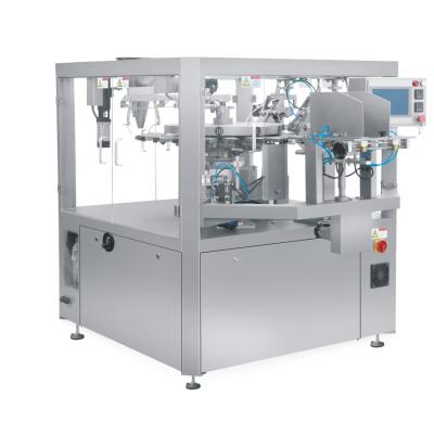 China High Speed 70 Bags/Min Stainless Steel Doypack Packaging Machine with Degassing Valve Option for Stand Up Pouches for sale