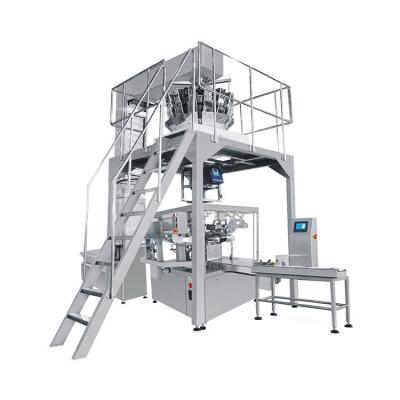 China Dual-Servo Bag Packer – Pre-made/Zipper/Stand-up, Vacuum+Coder for sale