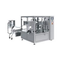 China Industrial Laundry Liquid Packaging Machine Automatic Premade Pouch Packing Machine for sale