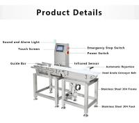 China Touch Screen Small Combination Checkweigher Metal Detector For Food Industry for sale