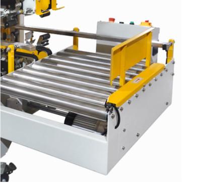 China Carbon Steel Frame Automated Case Packer Side Sealing Case Packing Equipment for sale