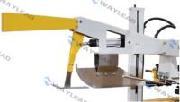 China Durable Automatic Carton Folding Sealing Strapping Station For Barrel Packaging for sale