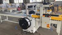 China 400W Precision Carton Folding Sealing Strapping Machine Electric Driven Type for sale
