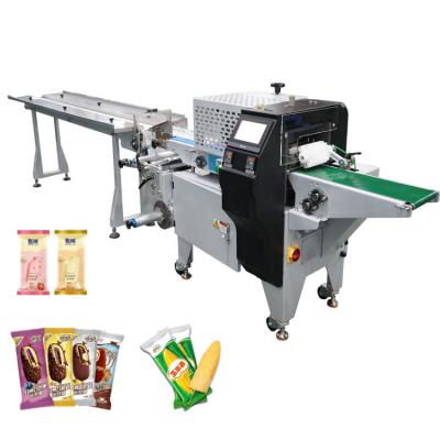 China High-speed Flow Wrapping Machine is suitable for packaging solid products such as biscuits candies and tissues for sale
