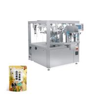 China The robot automatic bagging system works with the pouch packing machine to save 3 labor costs for sale