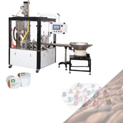 China Nespresso Coffee Capsule Kcup Filling Sealing Machine Automatic for sale