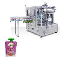 China Custom Spouted Pouch Filling Sealing Machine With Nozzle Diameter 8.5-20MM for sale