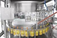 China PLC Controlled Spout Pouch Filling Machine 50-500ml Filling Volume 3.5KW Power Consumption for sale