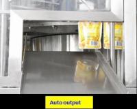 China PLC Controlled Spout Pouch Filling Machine 50-500ml Filling Volume 3.5KW Power Consumption for sale