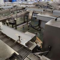 China High-speed Flow Wrapping Machine is suitable for packaging solid products such as biscuits candies and tissues for sale