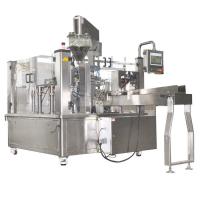 China Food-Grade Stainless Steel Doypack Packaging Machine for 15% Waste Reduction and Freshness-Retaining Premade Pouch Packing for sale