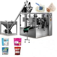 China Automatic Doypack Packaging Machine for Liquid Detergent 10-80bags/min for sale