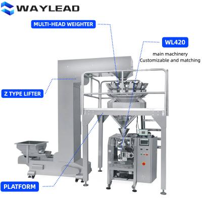 China Vertical Form Fill Seal Machine With 15-70 Bags / Min Speed ​​and Electric Packaging Machine for sale