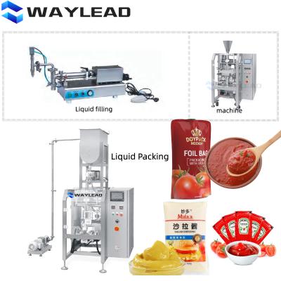 China China factory Custom-made PE film vertical packing machine for sauce packaging processing plants for sale