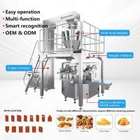 China Doypack Packaging Machine for E-commerce | Fast Changeover Zipper & Stand Up Pouch Packer for sale