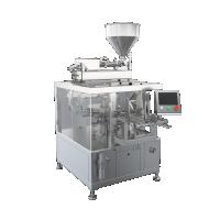 China 10 Station Servo premade Pouch Packing Machine EtherCAT Control for Pet Feed Processing Plant for sale