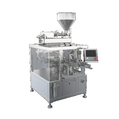 China 10 Station Servo premade Pouch Packing Machine EtherCAT Control for Pet Feed Processing Plant for sale