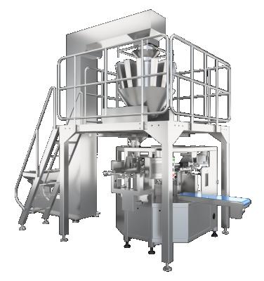 China High quality zipper pouch packing machine for nut and snack factories for sale